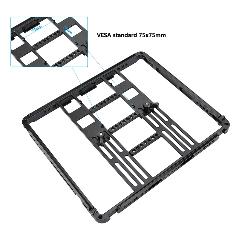 CAMVATE iPad Stand Cage Kit Tablet Clip Holders With VESA Mount Holes ...