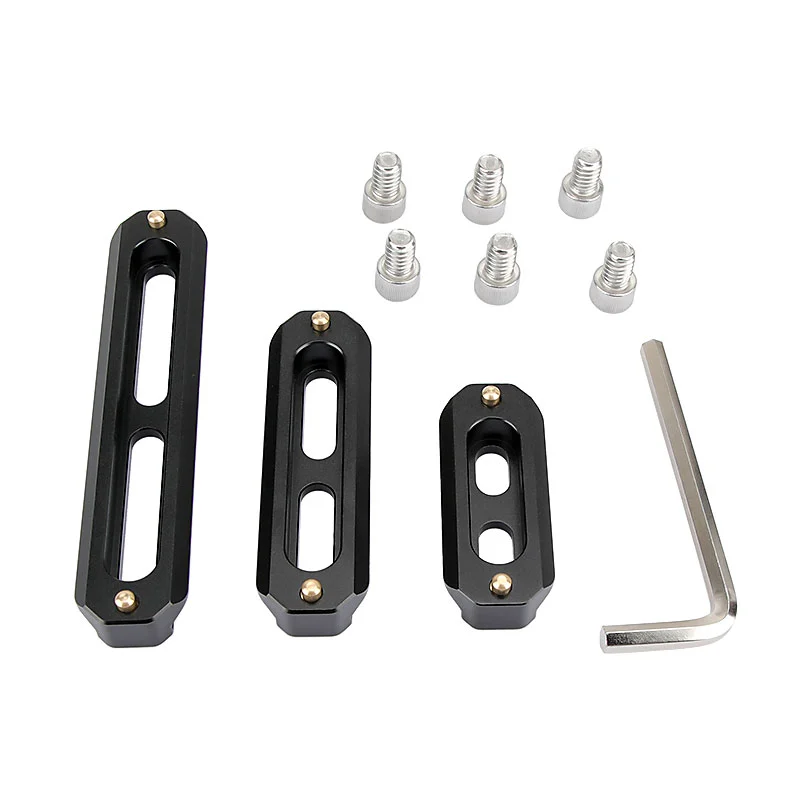 CAMVATE Triple NATO Rail Quick Release Bar 50mm / 70mm / 100mm Included