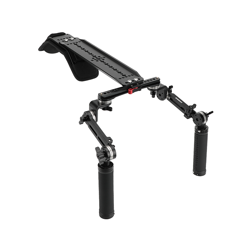CAMVATE Shoulder Mount Rig With ARRI-Style 12" Dovetail Sled Plate ...