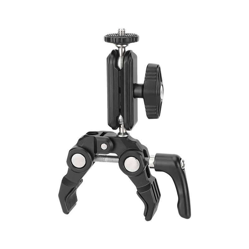 CAMVATE Super Crab Gripper Clamp with Mini Magic Arm
