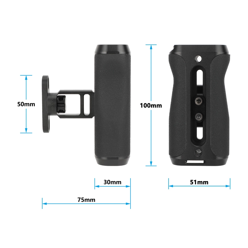 CAMVATE Side Handle with Rosette Joint & 1/4" Mount