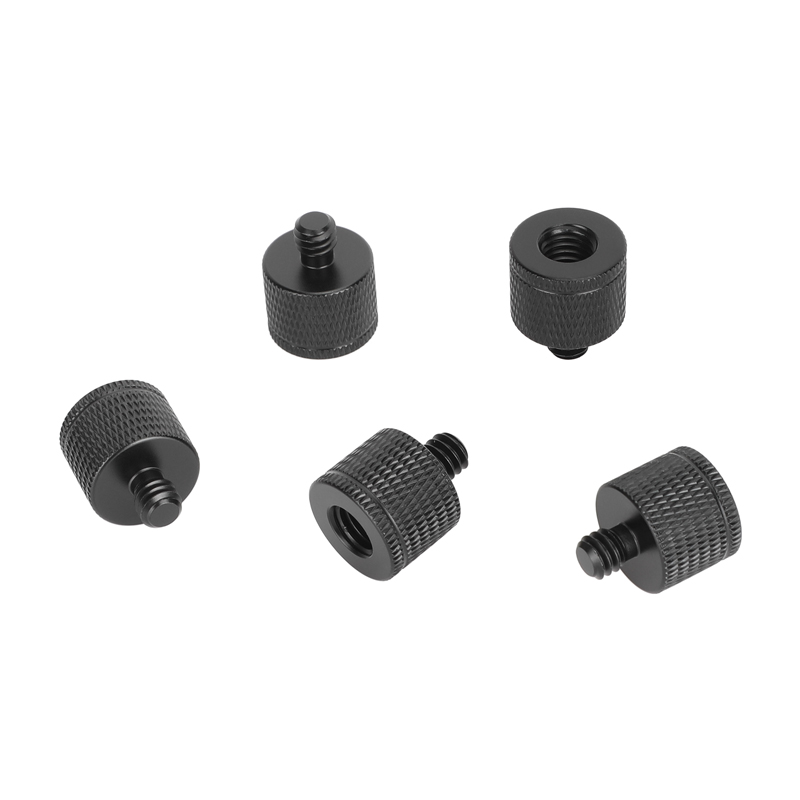 CAMVATE M8 Female to 1/4"-20 Male Thread Adapter (5-Pack)