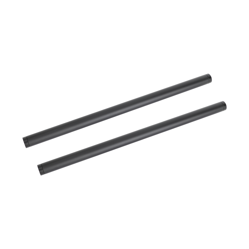 CAMVATE 19mm Aluminum Rod Pair with End Plugs (13.78")