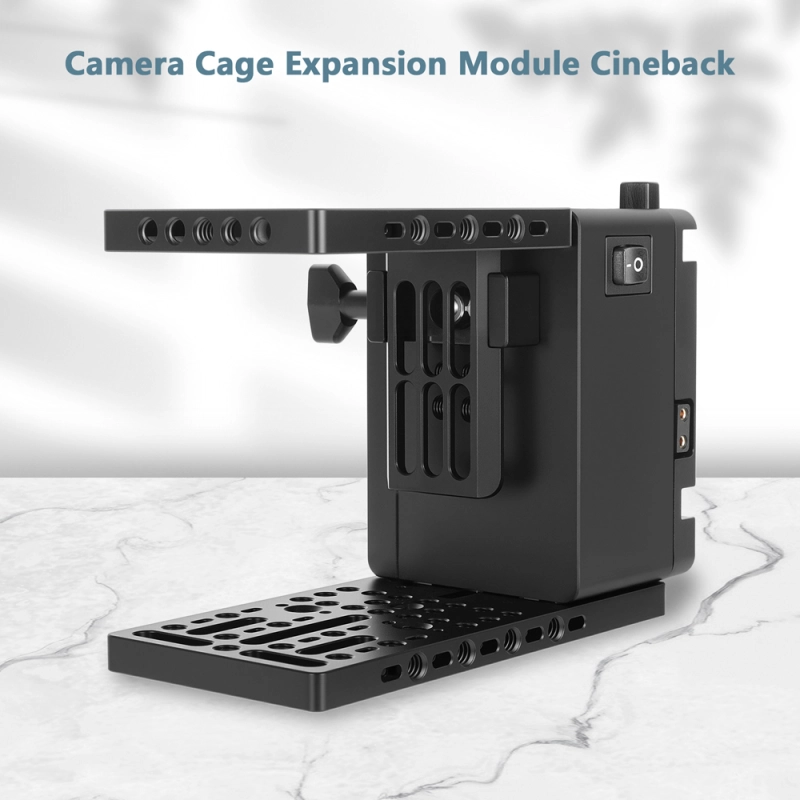 CAMVATE Height-Adjustable Camera Cage Expansion Module Cineback