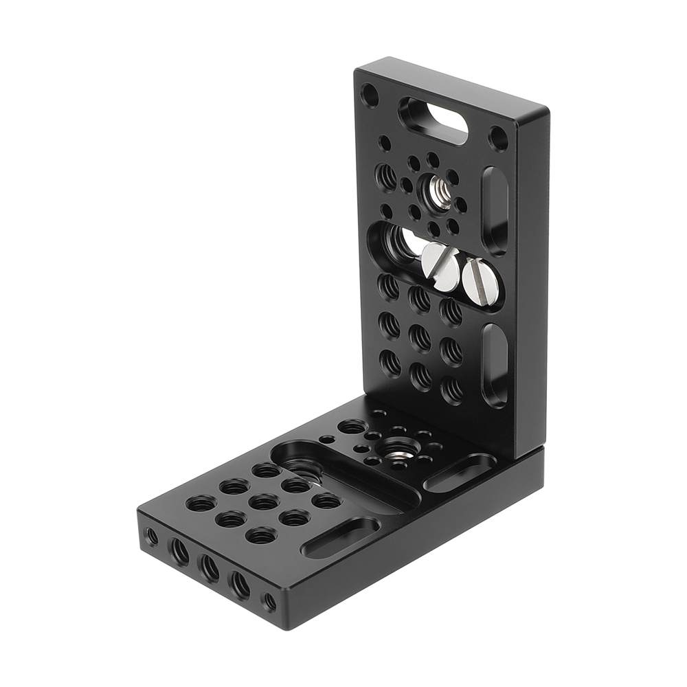 CAMVATE Mini L-Shaped Plate with ARRI Accessory Mounts
