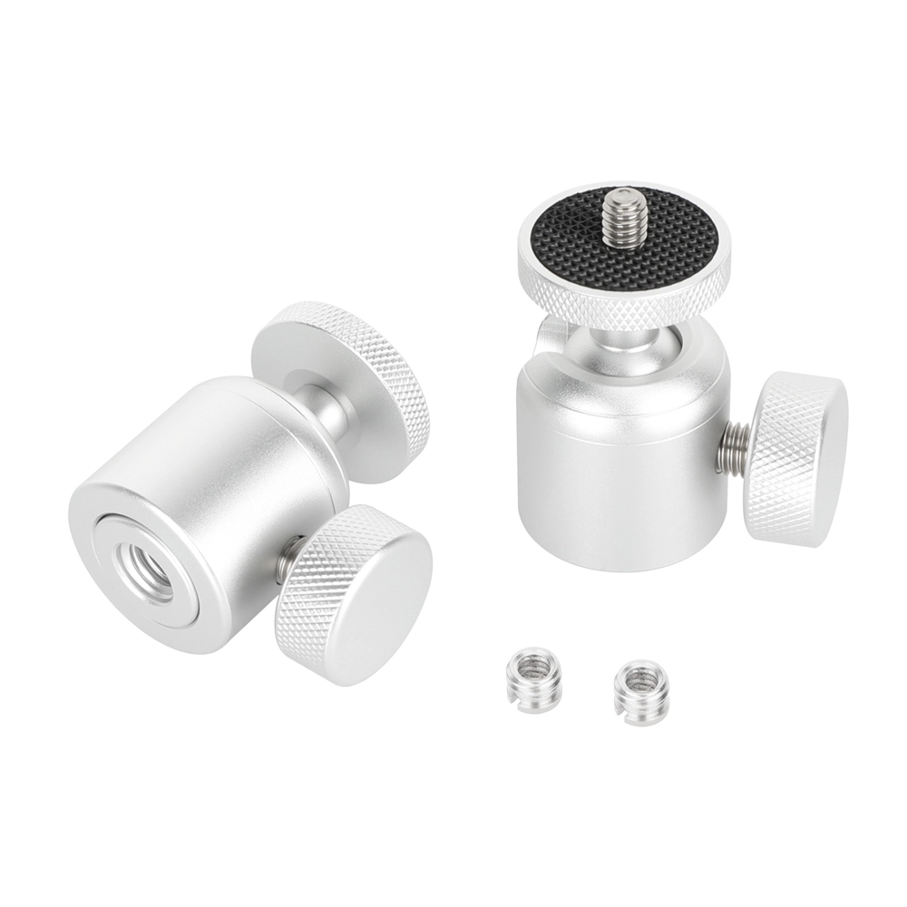 CAMVATE Mini Ball Head with 3/8"-16 / 1/4"-20 Thread and 1/4"-20 Screw ...
