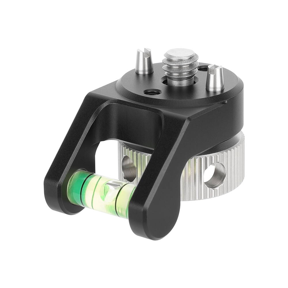 CAMVATE Linear Bubble Level with 1/4"-20 Anti-Twist Mount