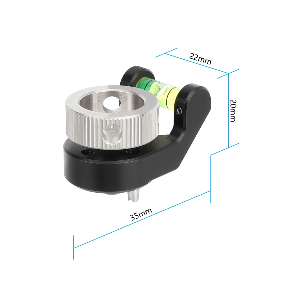 CAMVATE Linear Bubble Level with 1/4"-20 Anti-Twist Mount