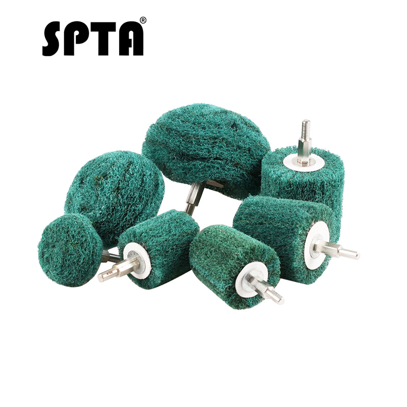 SPTA Sanding Polishing Mop Kit Buffing Wheel Conical And cylindrical ...
