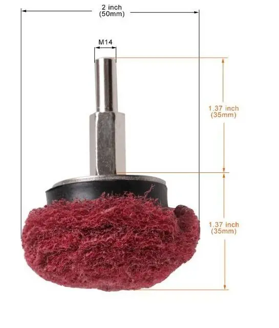 SPTA Sanding Polishing Mop Kit Buffing Wheel Conical And cylindrical ...