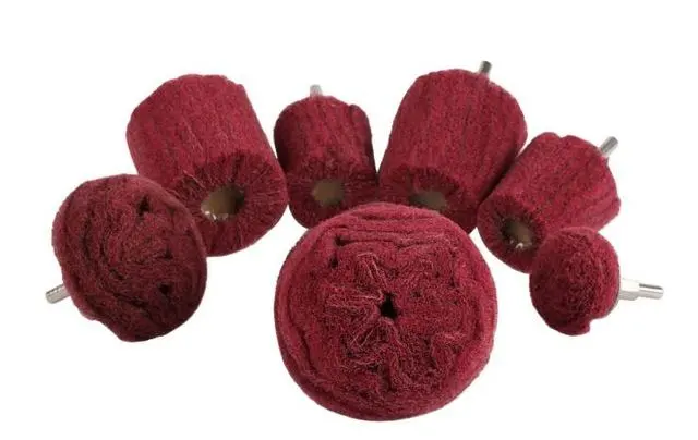 SPTA Sanding Polishing Mop Kit Buffing Wheel Conical And cylindrical ...