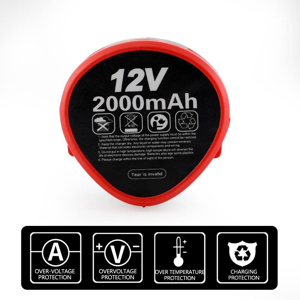 SPTA 1pc 12V Battery for 12V Micro Cordless Swirl Killer Polisher