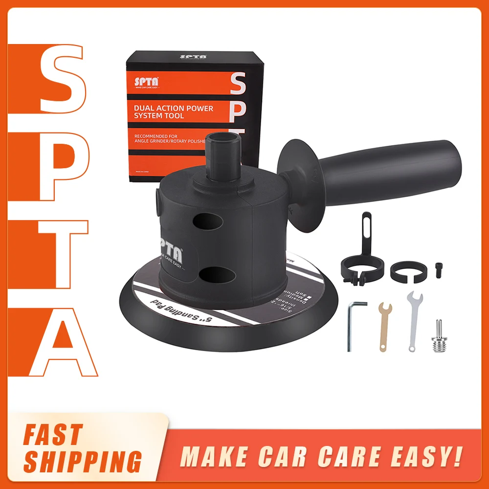 SPTA Dual Action Power System Tool Dual Action Polisher Adapter ...