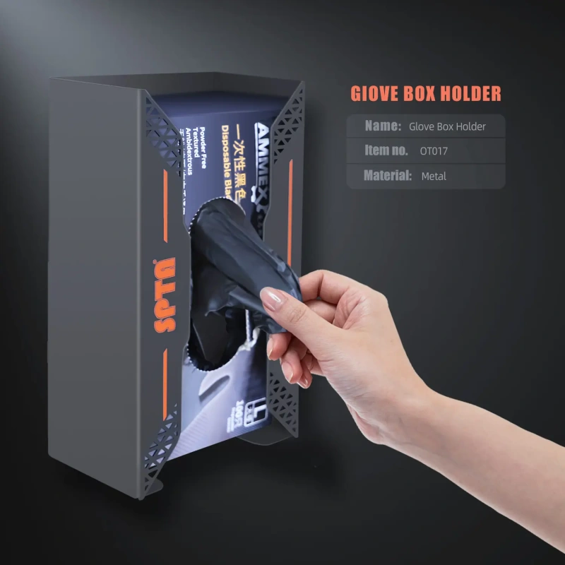 SPTA Glove Box Holder Auto Detailing Gloves Storage Tool Quick Wall Mounted