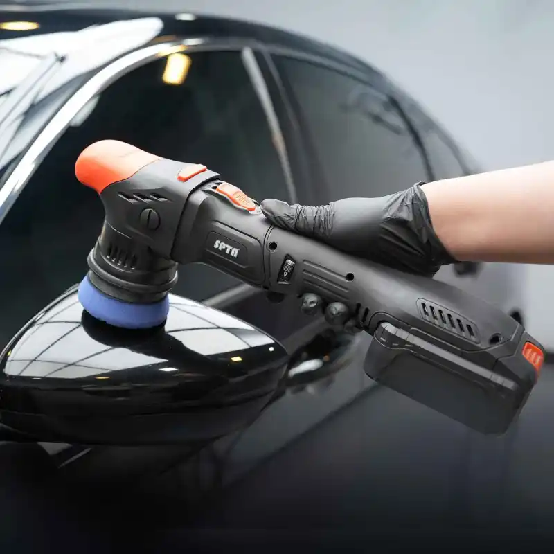SPTA CP402 3" Brushless Dual Acton Polisher Portable-type Cordless Polisher Constant Speed Output