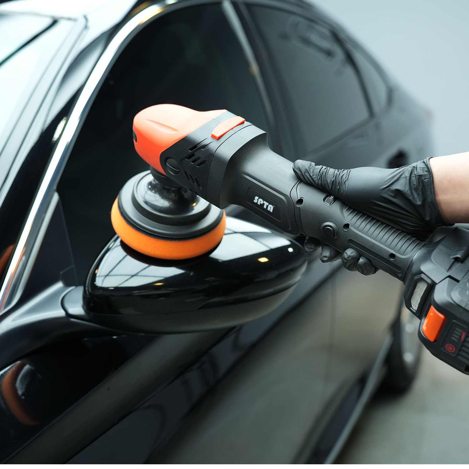 SPTA CP602 Brushless Ratary Polisher Portable-type Cordless Polisher ...