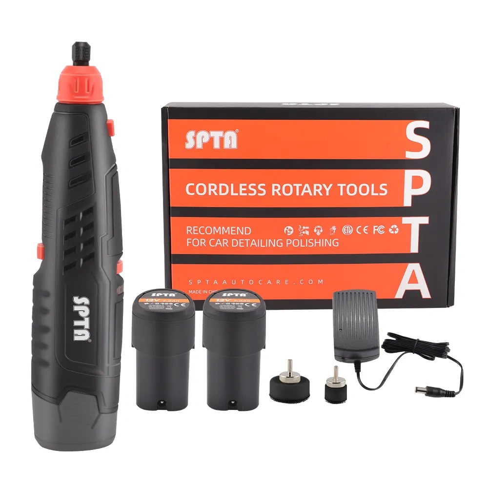 SPTA CP202 Cordless Rotary Tools Lightweight 6-Level Speed Setting For ...