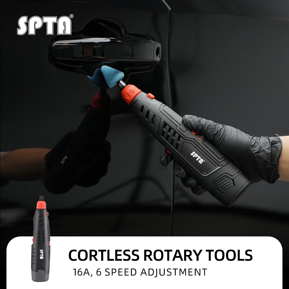 SPTA CP202 Cordless Rotary Tools Lightweight 6-Level Speed Setting For ...