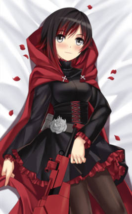 RWBY Ruby Rose - Anime Cushion Pillows