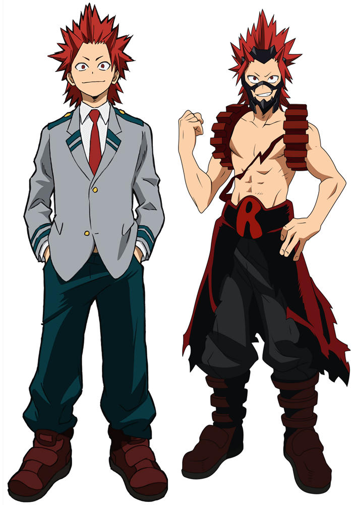 Kirishima Eijirou Body Pillow My Hero Academia