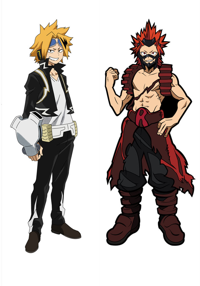 My Hero Academia Body Pillow Kirishima Eijirou Denki Kaminari