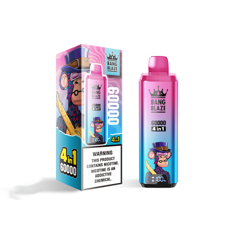 Bang Blaze 60000 – 4-in-1 Flavour Disposable Vape with Massive 60,000 Puffs