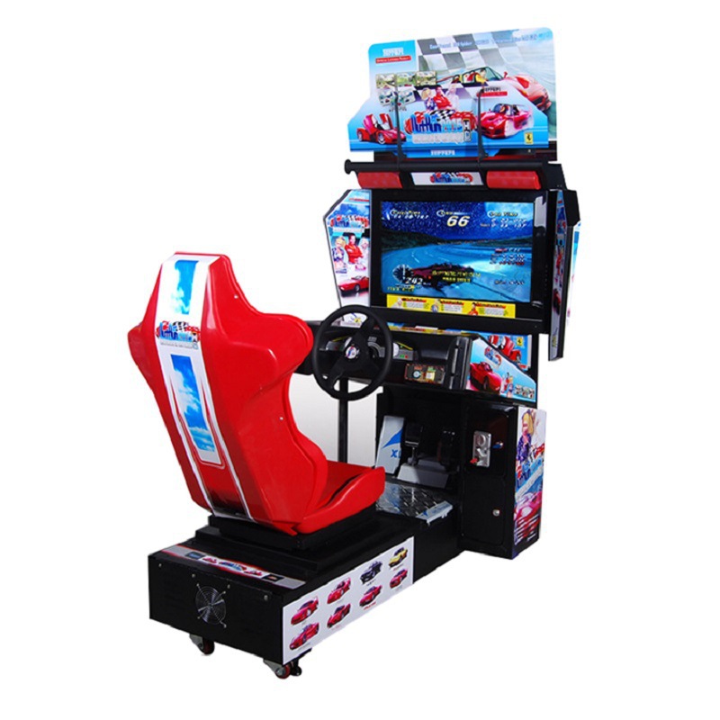 AMA 32 Arcade Racing Simulator Machine - Commercial-Grade Coin-Operated ...
