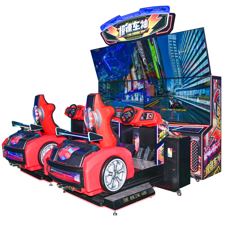 Racing Arcade Machine – Factory Direct Dual-Screen Game