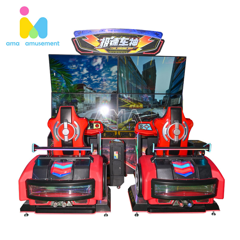 Racing Arcade Machine – Factory Direct Dual-Screen Game