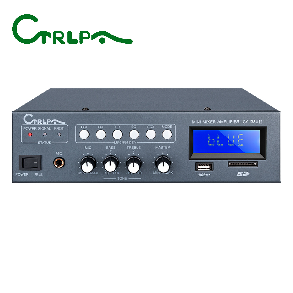 CTRLPA CA138UII 60W Mini Digital Mixer Amplifier with USB & Bluetooth