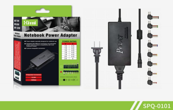 Fuente de alimentación multifuncional de 65W,