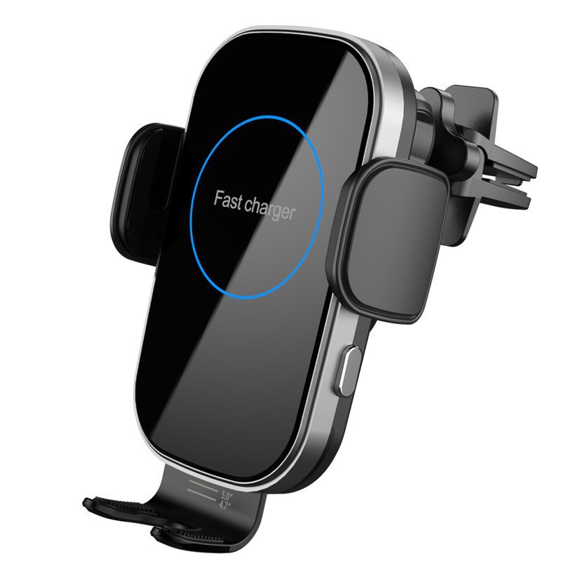 15W Car Wireless Charger - 360° Rotatable Fast Charging with Overheat ...