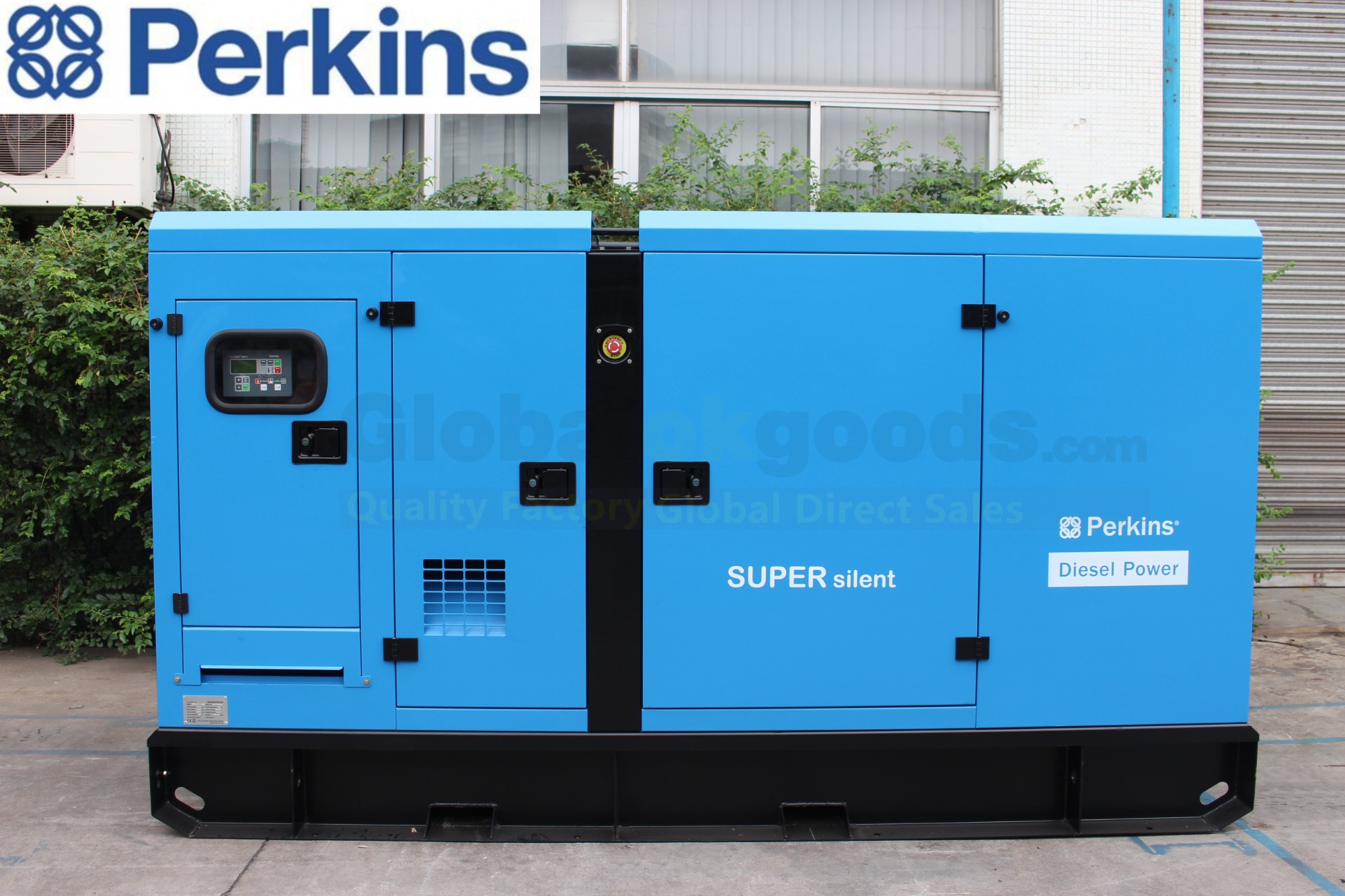 UK.PERKINS POWER-110KVA SUPER SILENT Diesel Generator， Intelligent ...