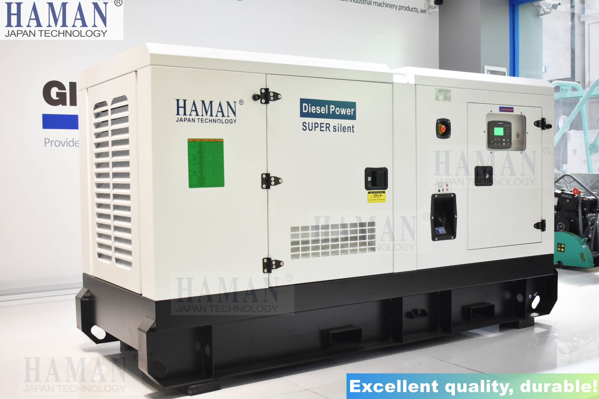 POWER:100KVA Japan HAMAN ディーゼル発電機SUPER SILENT Diesel Generator,Japan ...