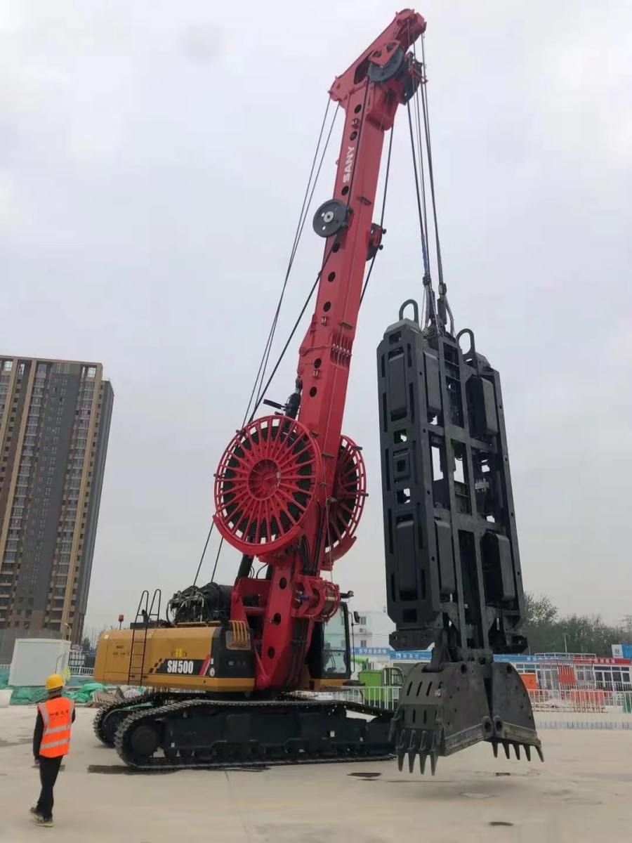 SH500 Hydraulic Grab,Piling Machinery
