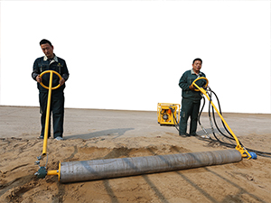 Permeable concrete paving and leveling machine ST-06,Small construction ...