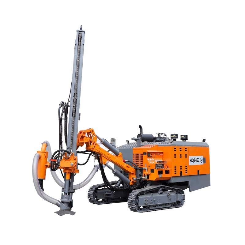 HW452 explosive purpose Crawler Drill with Compressor,Geological ...