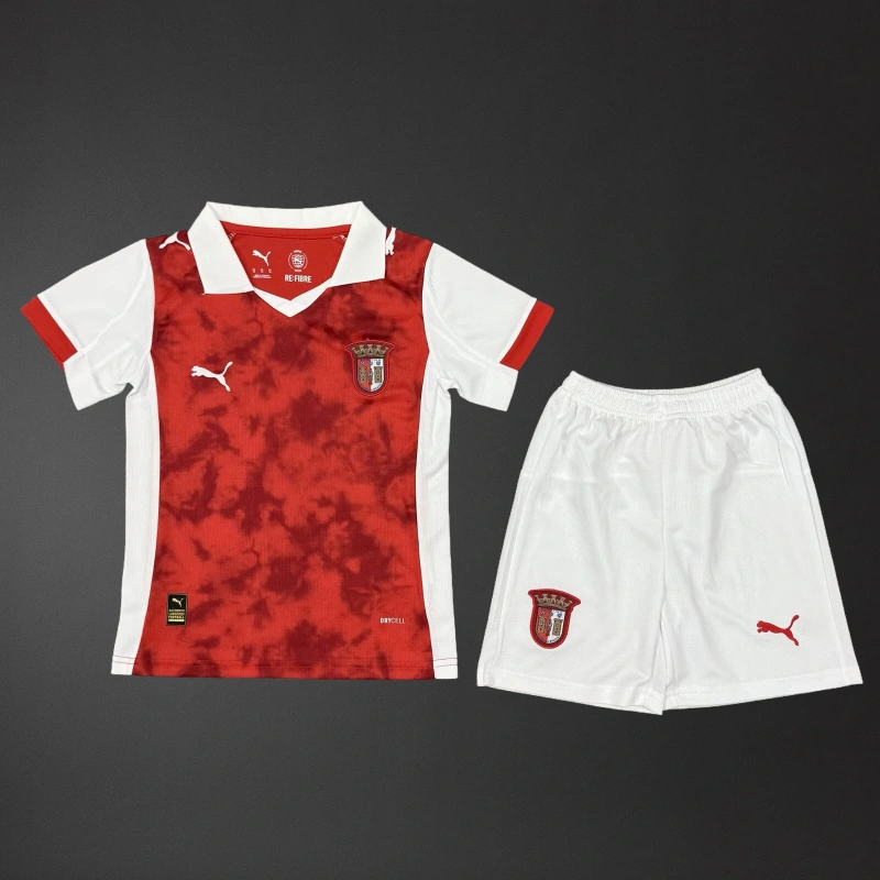 Braga 25/26 Kids Kit Home Jersey