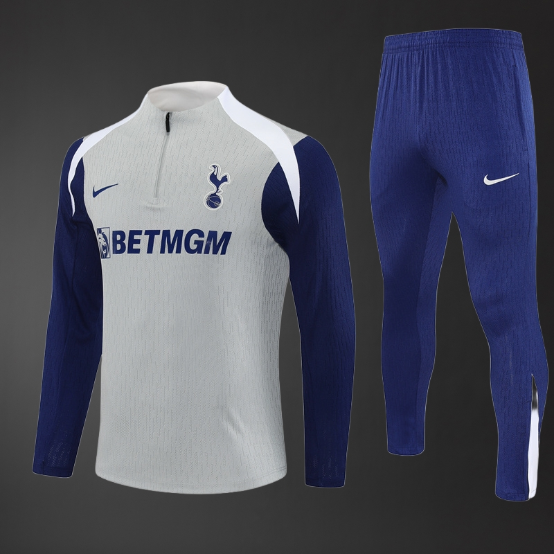 Tottenham Hotspur 25/26 Adult & Kids Grey Player Version Long Sleeve kit
