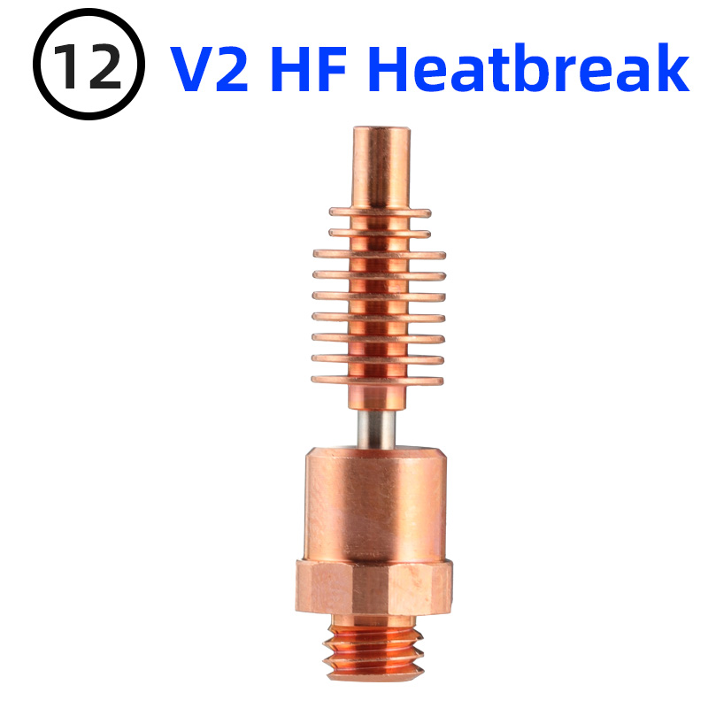 Mellow All Metal DIY NF-Crazy Hotend V6 Copper Nozzle For Ender 3 CR10 ...