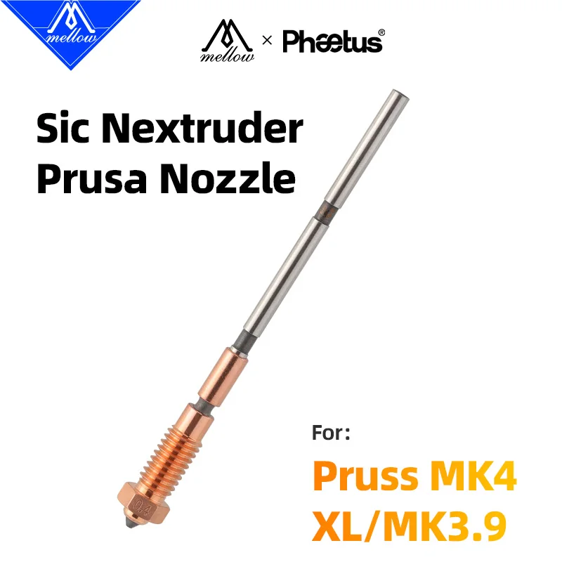 Mellow Phaetus Sic Nextruder Prusa MK4 Nozzle Silicon Carbide Nozzle ...