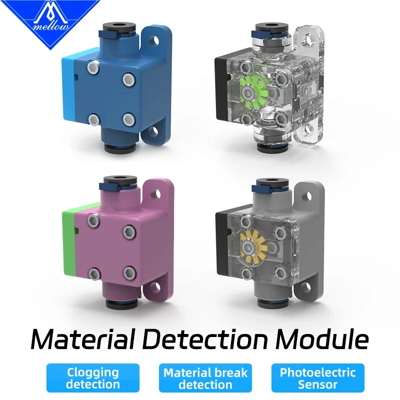 Mellow DIY MDM Material Detection Module For 3D Printing Filament Breakage, Clogging & Tangling ...