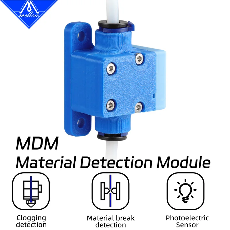 Mellow DIY MDM Material Detection Module For 3D Printing Filament Breakage, Clogging & Tangling ...