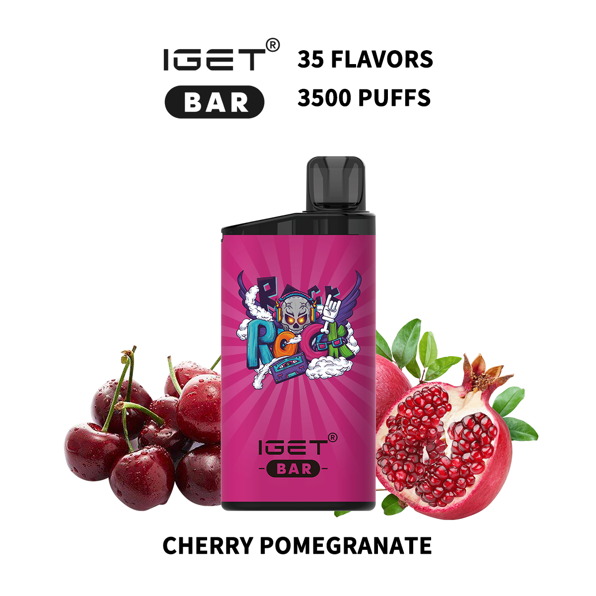 IGET Bar 3500 Puffs-Orange Mango Pineapple Ice