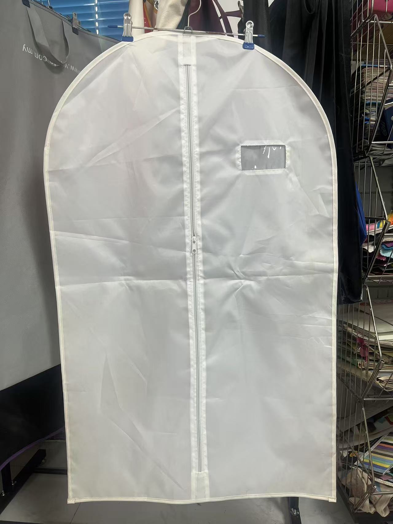 Polyester suit dust bag
