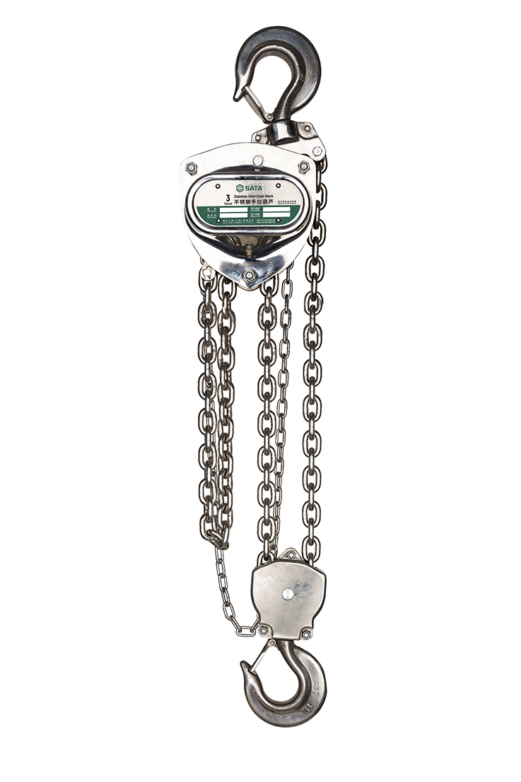 97895 SATA Stainless Steel Chain Block 3T 3m