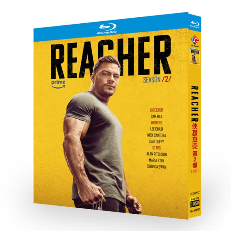 日本語字幕『ジャック・リーチャー -正義のアウトロー』シリーズ2 ブルーレイ2-DISC[Blu-ray-BOX]高画質海外盤正規品