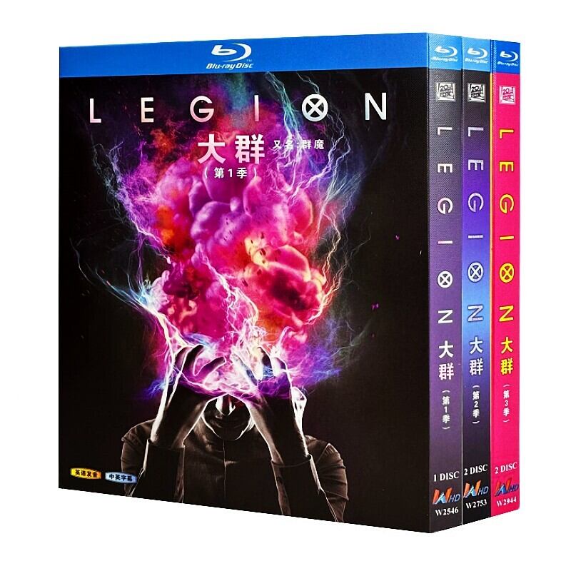 海外ドラマ日本語字幕『レギオン シーズン2』ブルーレイ2-DISC[Blu-ray-BOX]高画質海外盤正規品