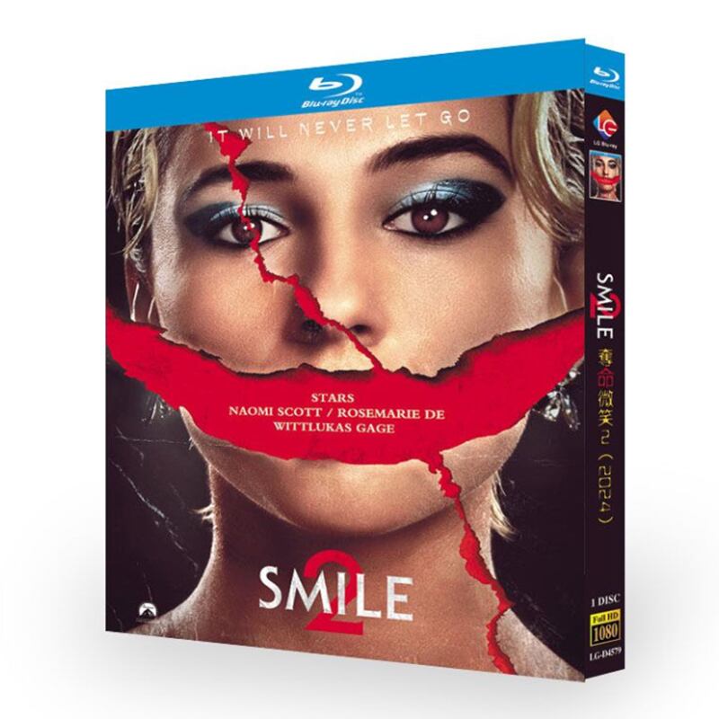 映画日本語字幕『Smile 2』ブルーレイ1-DISC[Blu-ray-BOX]高画質海外盤正規品