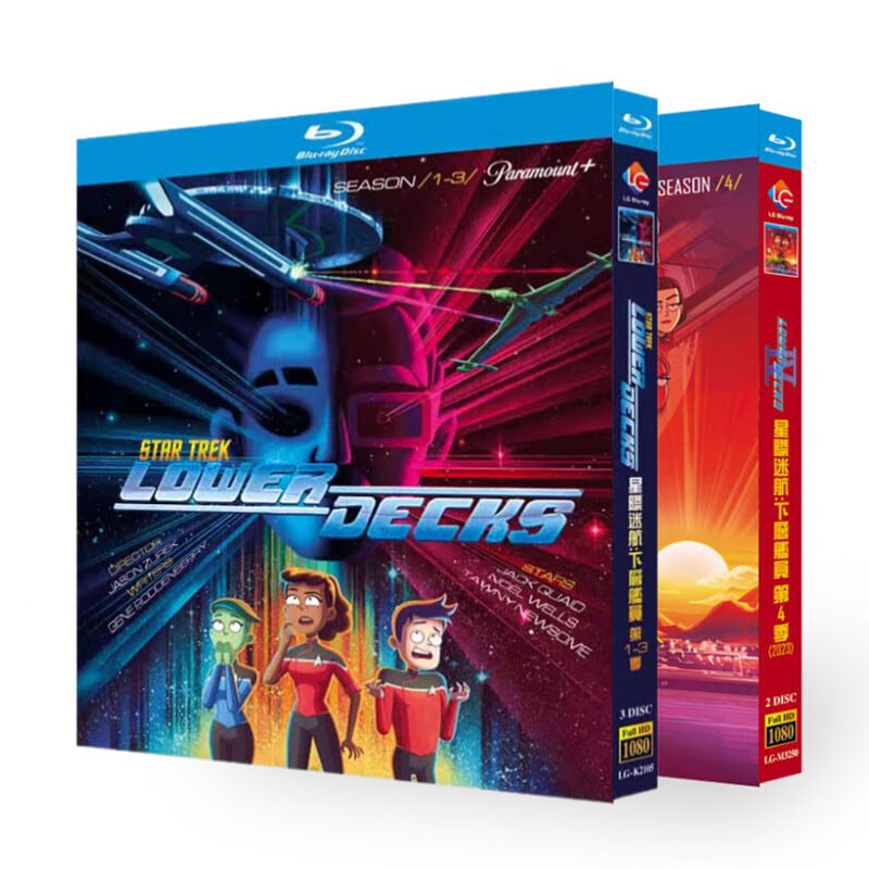 アニメ日本語字幕『スター・トレック：ローワー・デッキ シーズン4』ブルーレイ2-DISC[Blu-ray-BOX]高画質海外盤正規品